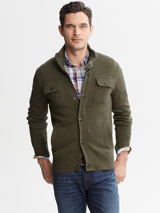 Banana Republic Heritage Safari Cardigan | LookMazing