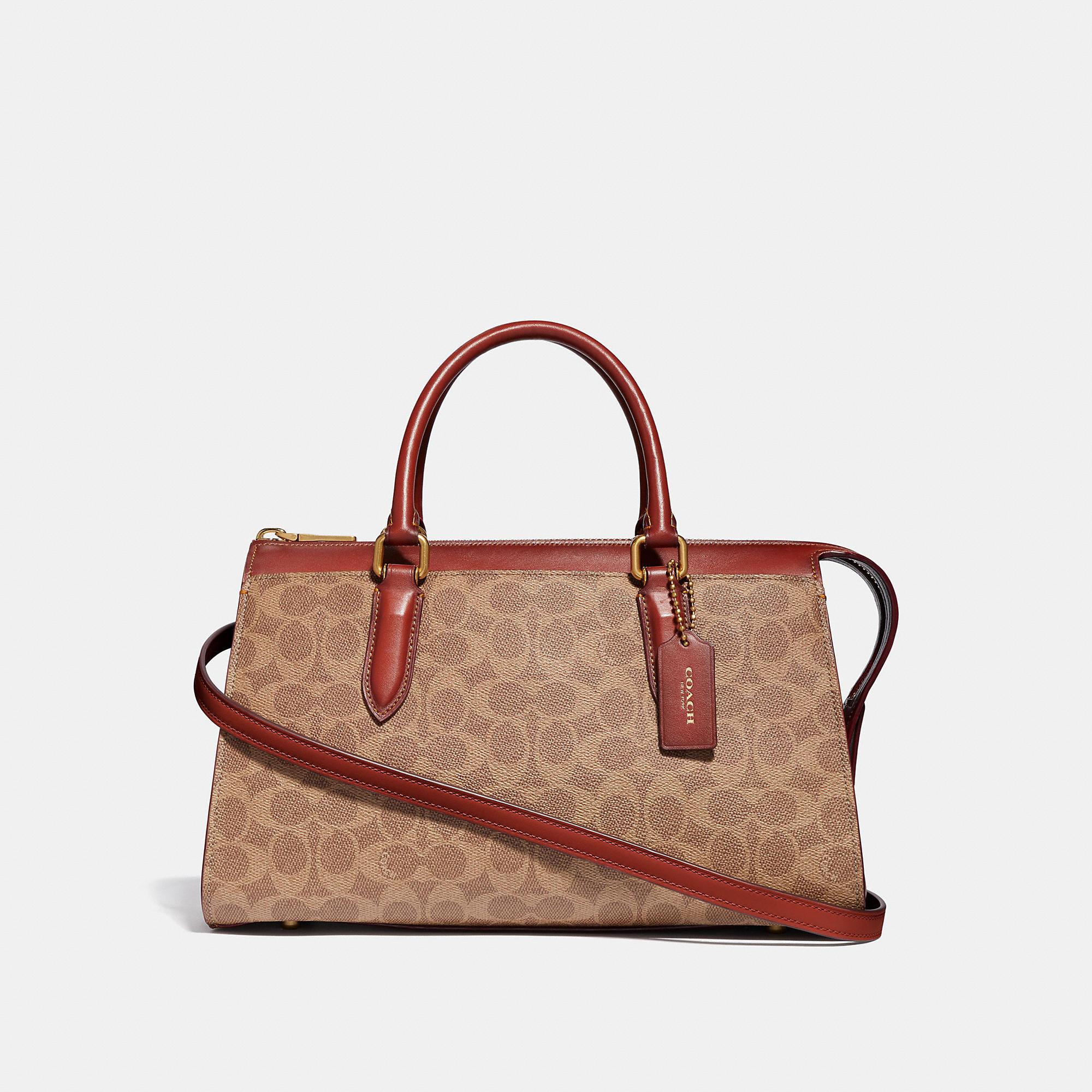 Coach Bond Bag In Signature Canvas | LookMazing