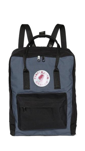 Fjallraven Kanken Backpack - Black/graphite | LookMazing