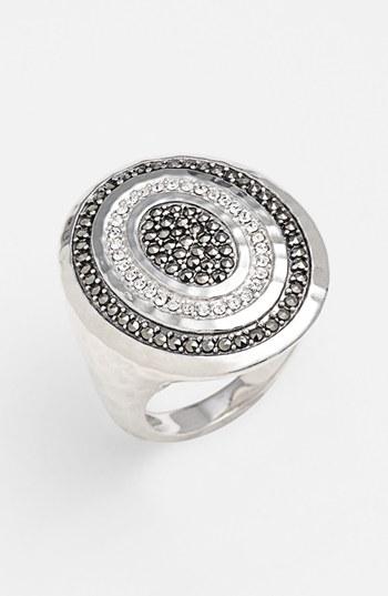 Judith Jack 'halo' Oval Cocktail Ring | LookMazing