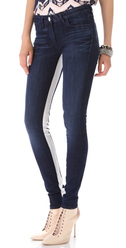 3x1 W3 Channel Seam Skinny Jeans | LookMazing