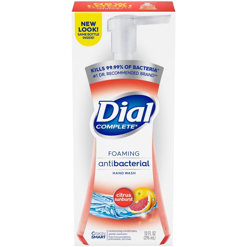 Dial Complete Antibacterial Foaming Hand Wash - Citrus Sunburst ...